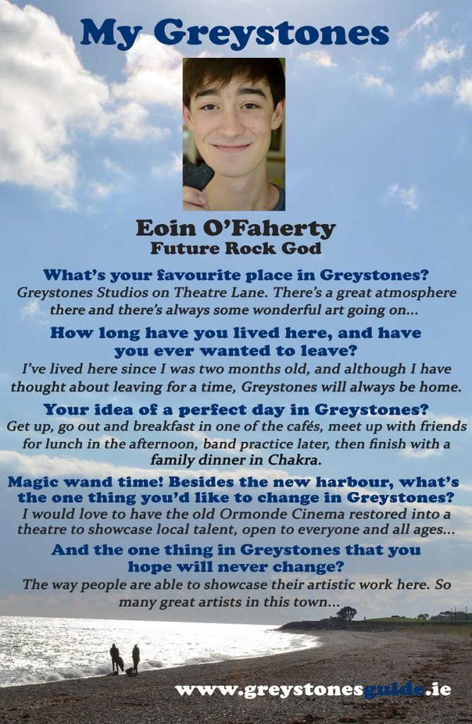 The Greystones Guide | My Greystones: Eoin O’Faherty